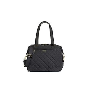 Storksak Stevie Quilt Diaper Changing Bag, Black