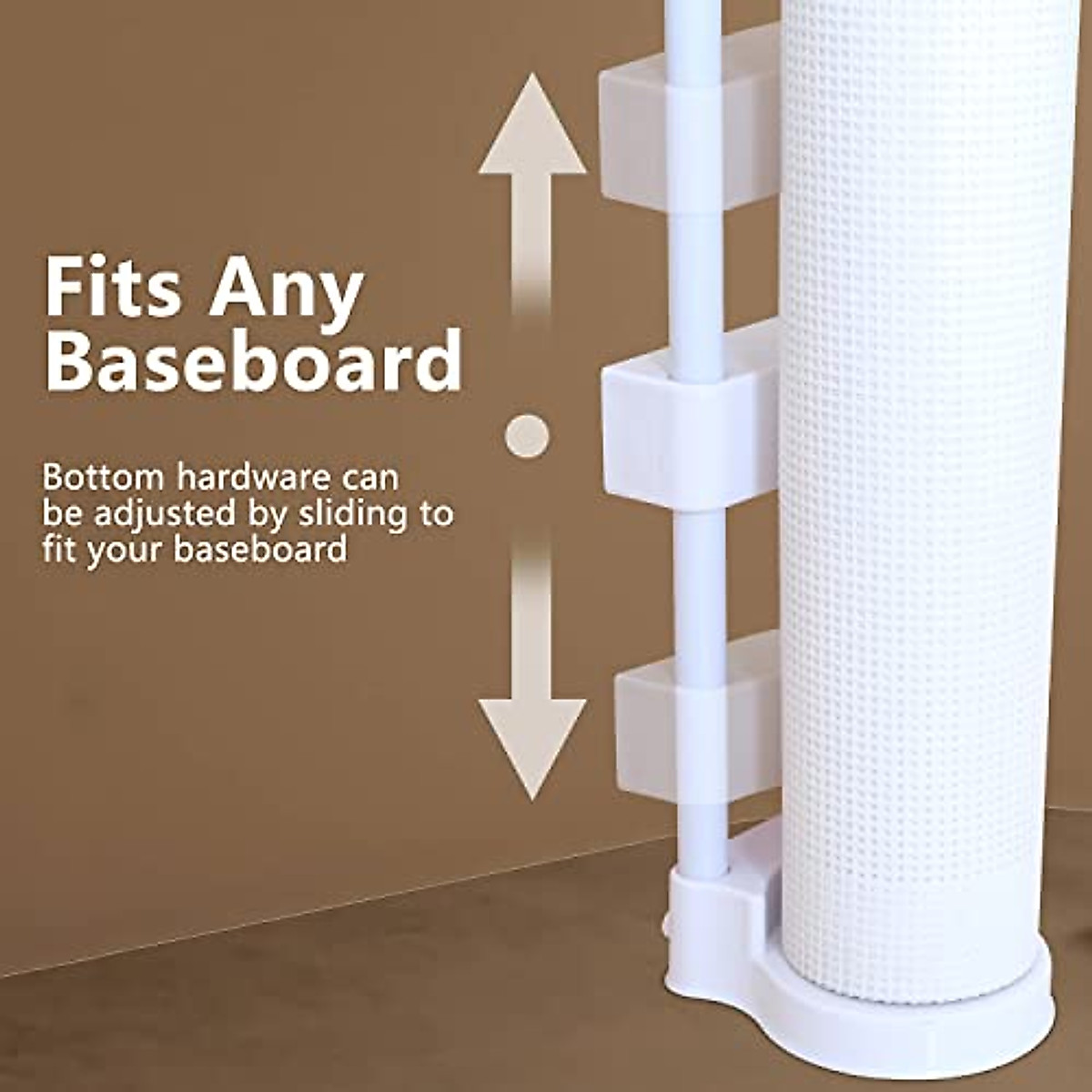 137 Inches Extra Wide Retractable Baby Gate - Indoor/Outdoor, for Doorways and Stairs - Perfect for Kids, Pets, and Large Dogs Gate for Stairs.