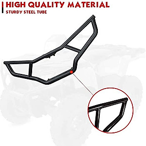 2Pcs ATV Front and Rear Bumpers Compatible with 2014-2020 Polaris Sportsman 570/ X2 570/ 570 SP/ETX/450 Bumper Protector