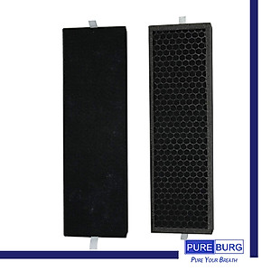 PUREBURG T500 Replacement True HEPA Filter Set Compatible with Alen T500 Air Purifier, Cooking Odor & Voc's Remove version,2-Pack