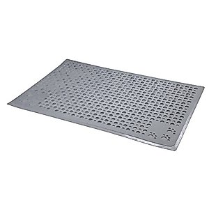 Petlinks Purr-fect Paws Multipurpose Cat Litter Mat - Gray, Medium