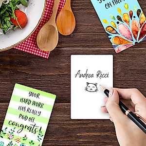 Fantasyon 72 PCS Motivational Cards Positive Affirmations Cards for Women Inspirational Cards Appreciation Cards for Employees Encouragement Mini Note Cards Lunch Box Notes for Kids