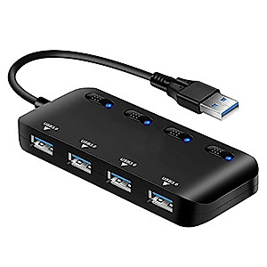 WJCCY USB3.1 Hub HD+USB Adapter 3-in-1 Multi-Functional Laptop Splitter Converter Dock