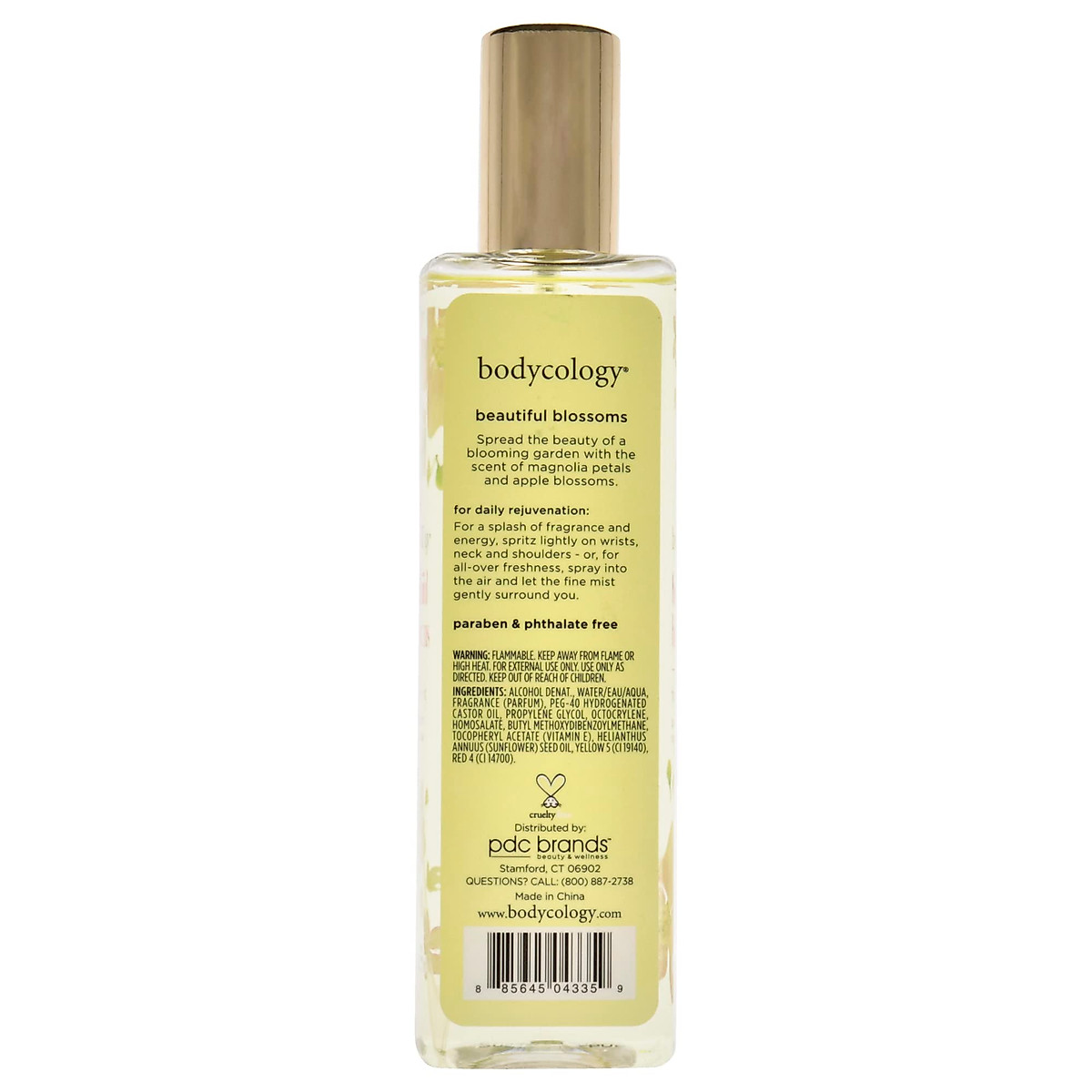 Bodycology Beautiful Blossoms Fragrance Mist Women 8 oz