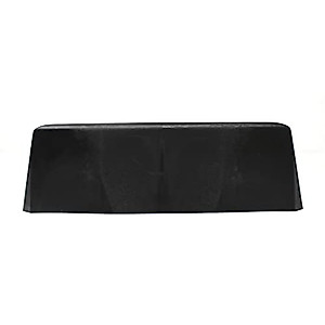 JSP Manufacturing 3" Triangle Plastic Furniture Black Corner Legs - Sofa Couch Chair Ottoman (4 Legs)