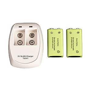 Garrett Recharger Kit for Garrett SuperWand and THD - 2 NiMH Batteries and 110 Volt 1612000