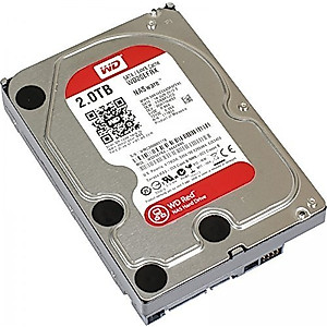 WD20EFRX Western Digital 2TB 7.2K RPM Intelllipower SATA 6GBps 64MB Buffer 3.5 Inches Internal Nas Hard Disk Drive. New Retail Factory Sealed Wit