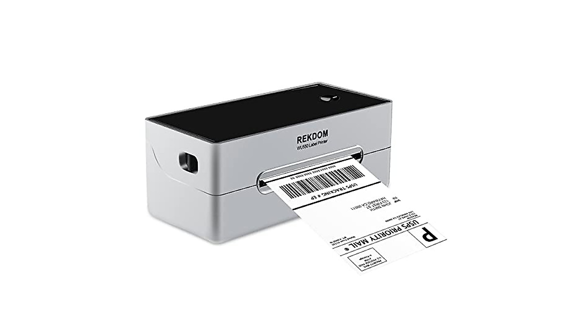 REKDOM Wireless 4x6 Shipping Label Printer - WiFi, No Ink