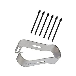 (2 Pack) Stylus s Pen Nibs/Tips Replacement for Samsung Galaxy Tab S6 Lite 10.4 inch SM-P610 SM-P615 2020 and Tab S6 T860 T865 10.5inch -Black