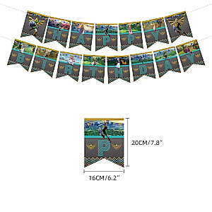 OULUN Birthday Party Supplies For Legend of Zelda ,Zelda Theme Party Decoration