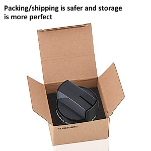 W10339442 Gas Stove Knob, Cooktop Surface Burner Control Knobs Black Replacement, Compatible with Whirlpool Gas Range/Stove/Oven, Replaces WPW10339442 PS11753188 (1pack)