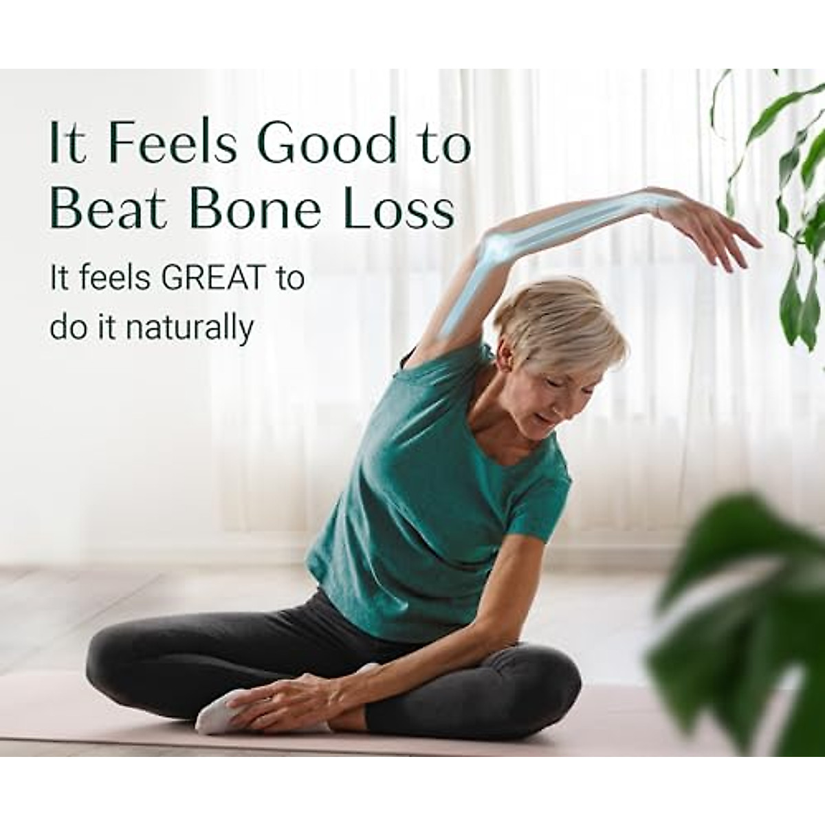 AlgaeCal Strontium Boost - Clinically Supported Strontium Citrate 680 mg Capsules Bone Strength Supplement - Pair with AlgaeCal Plus to Increase Bone Density in Just 6 Months, 3 Month Supply