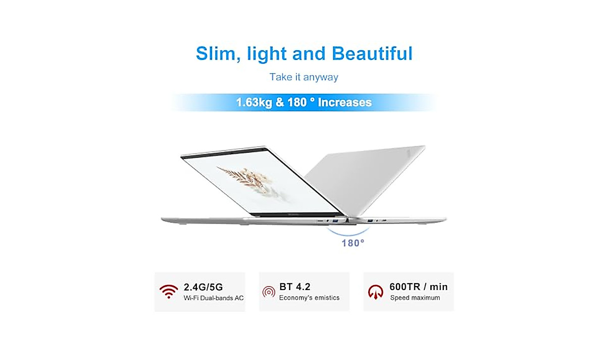 WOZIFAN 15.6" Laptop - Performance & Portability