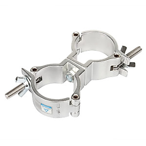 Lighting Truss Swivel Coupler DJ Light Clamps 2 Inch Aluminum Alloy Max Load 220 LBs for 1.88-2 Inch Pipe 4 Pack
