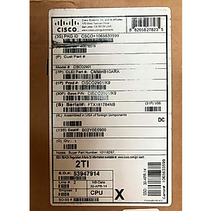 Cisco CISCO2901/K9 2901 Integrated Services Router