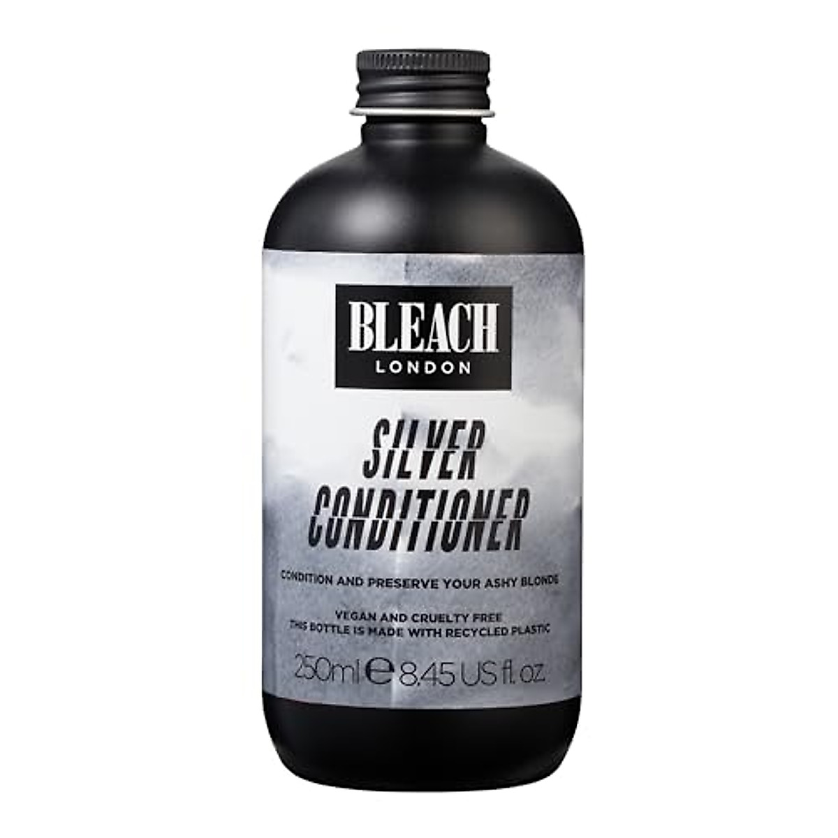 BLEACH LONDON Silver Conditioner - Ashy Blonde Rinse, Color Toning and Preserving, Vegan, Cruelty Free, Daily Hair Nourishment, Color Depositing Formula, 8.45 fl oz