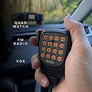 BTECH Mobile UV-50X2 (Second Gen.) 50 Watt Dual Band Base, Mobile Radio: VHF, UHF Amateur (Ham)