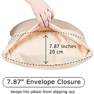 Anti-Acne Copper Pillowcase - Cooling Viscose Pillow Case 1pc, Dermatologist-Tested Vegan Silk Pillowcase Standard Size 20x26, Copper ions Silky Satin Pillow Cases for Hair and Skin