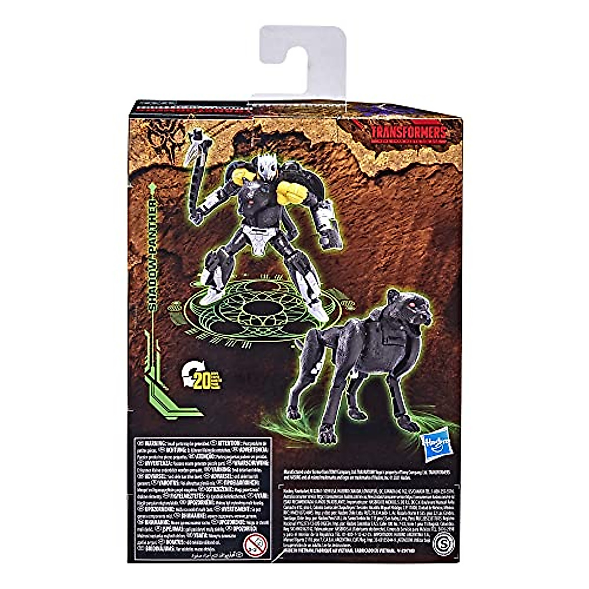 Transformers Toys Generations War for Cybertron: Kingdom Deluxe WFC-K31 Shadow Panther Action Figure - Kids Ages 8 and Up, 5.5-inch