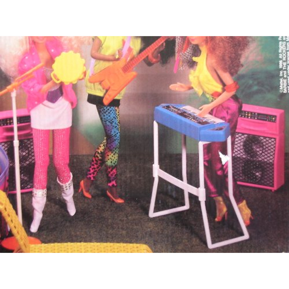 Barbie and The Rockers ROCKIN' POOL PARTY Playset (1986 Arco Toys, Mattel)