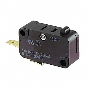 OMRON Snap Action Micro Switch SPST-NO V-15G-3C25-K (1 Switch)