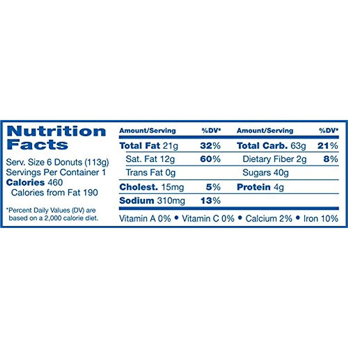 Hostess Crunch DONETTES Donuts Single Serve, 4 Ounce (Pack of 10)