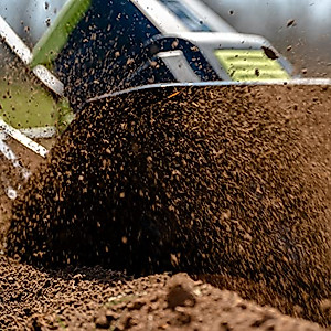 Earthwise Power Tools by ALM TC70016EW 13.5-Amp 16-Inch Electric Garden Tiller Cultivator, Fixed Tines, Black