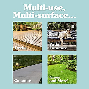 Simple Solution Yard Odor Away! Hose Spray Concentrate | Pet Odor Eliminator for Outdoors | 32 oz