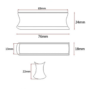 Guitar Slides Steel Slide Tone Bar for Electric Guitar, Dobro, Hawaiian Guitar, Lap Steel Guitar, Stainless Steel Metal Thumb & Finger Picks Plectrums