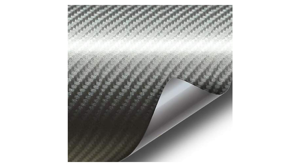 VViViD Meteorite Dark Grey Carbon Fiber Vinyl Wrap - DIY & Pro