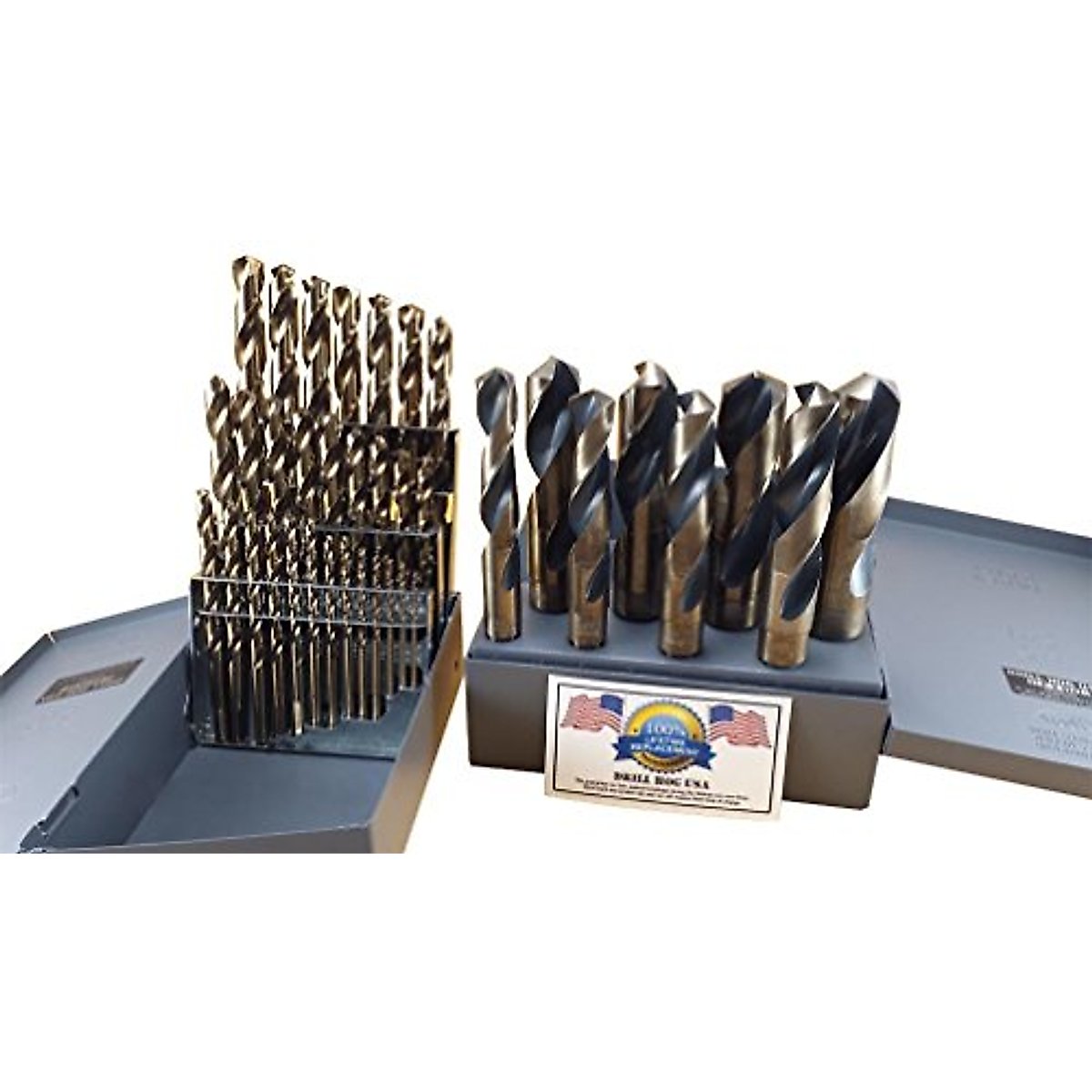 Drill Hog 37 Pc Cobalt Drill Bit Set Index M42 1/16" - 1"