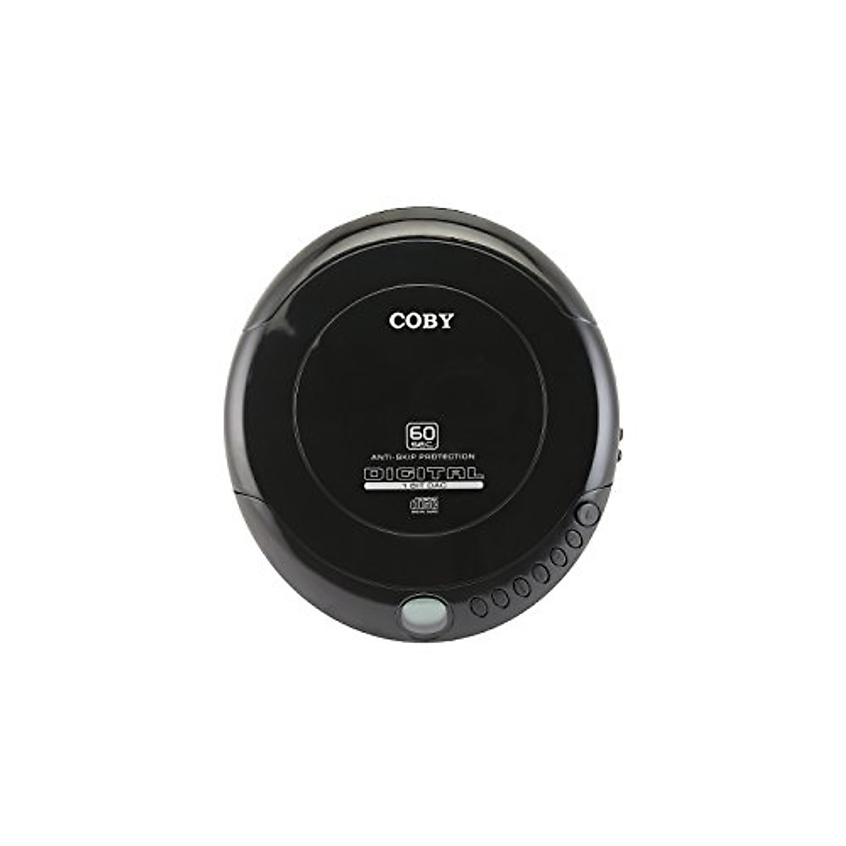 Coby Portable Compact Anti-Skip CD Player – Lightweight & Shockproof Music Disc Player w/ Pro-Quality Earbuds - For Kids & Adults - Home Car & Travel