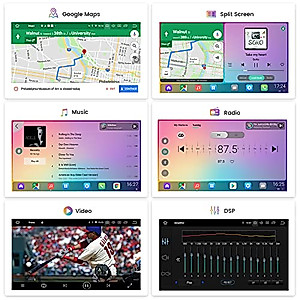 Dasaita Vivid 10.2" Android Car Stereo for Mitsubishi Lancer 2008 2009 2010 2011 2012 2013 2014 2015 2016 2017 Carplay Android Auto Car Radio Bluetooth Head Unit DSP WiFi 4G+64G GPS Navigation