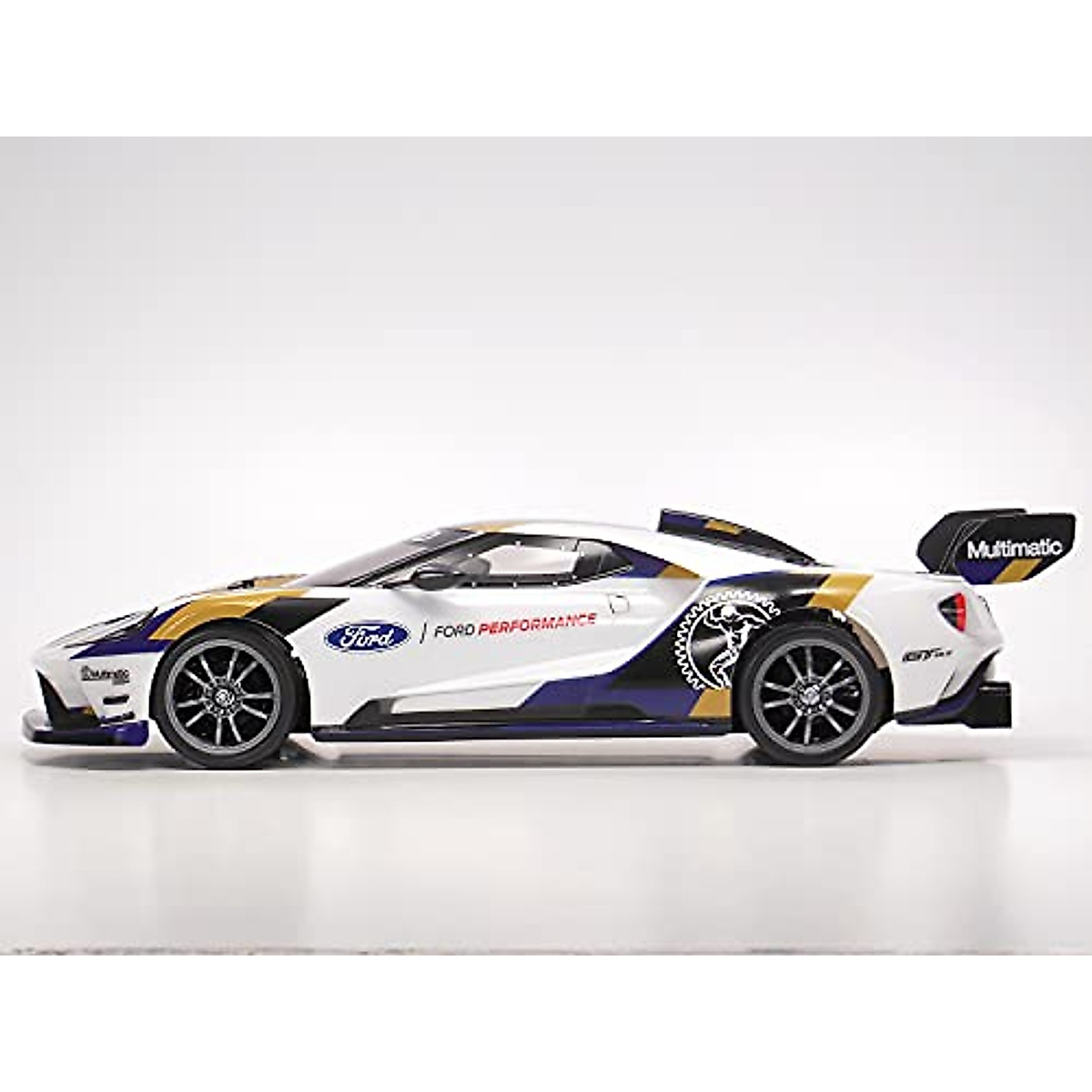 TAMIYA 58689 1:10 Ford GT Mk.II 2020 (TT-02), Remote Controlled Car, RC Vehicle, Making, Assembly Kit Model, Unisex Adult,Multicoloured