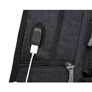 UMocan Student Graphic Bookbag Anime Laptop Bag-Large Capacity Knapsack with USB Charge Port for Teen