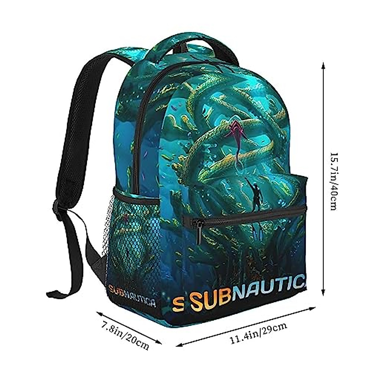 Ycivpoh Backpack Lightweight Durable Casual Daypack Travel Backpack 16"