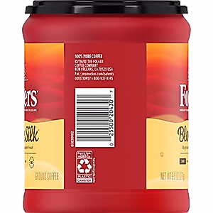 Folgers Blonde Silk Light Roast Ground Coffee, 9.6 Ounce