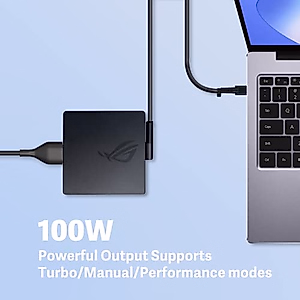 100W USB-C Charger for ASUS ROG: A20-100P1A Laptop AC Adapter for ASUS ROG Flow X13 Z13 GV301 GZ301 G533QM GA401QM GA503QM GX703HS ZenBook 14X 14 UX425QA UM425QA UM5401QA - 20V 5A Laptop Power Supply