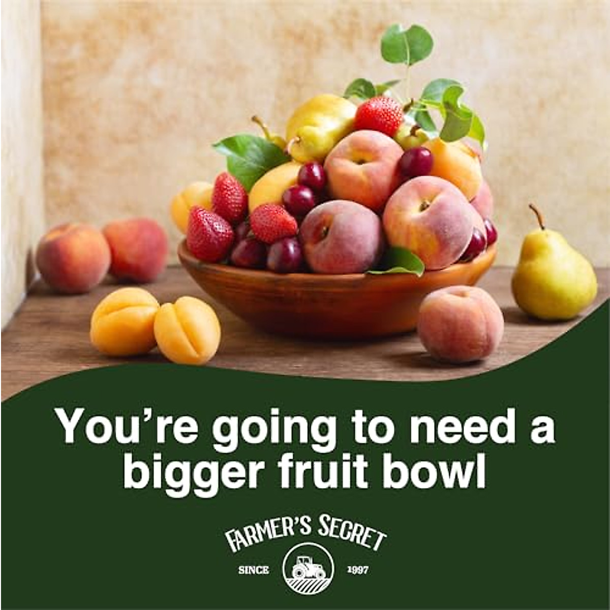 Farmer's Secret Fruit Tree Booster Fertilizer (32oz) - Super Concentrated and Phosphorus Rich - Formulated for All Fruit Trees Including Peach, Banana, and Apple