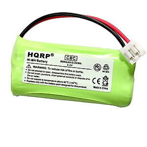 HQRP Phone Battery Compatible with Sanik 2SV-AAA65H-S-J1 2SN-AAA65H-S-J1 General Electric GE 5-2826 28871 28871FE2-A 5-2814/52814, 28811 28811FE2-A 28811FE2 28851 27902 27950 27951 Cordless Telephone