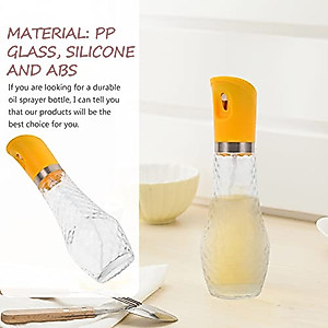 BESTonZON Spray Can Seasoning Bottle Decanter Air Fryer Accessories Oil Spray Bottles Oil Cruet Bottle Olive Oil Container Spray Oil Bottle Kitchen Oil Container Filling Oil Silica Gel Sauce
