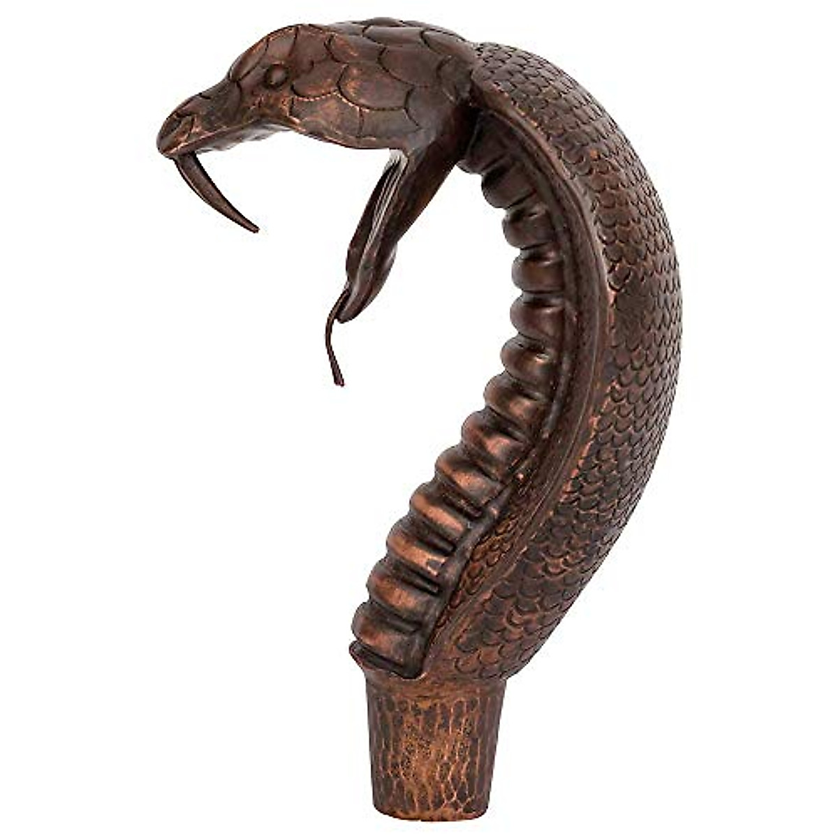 Premier Copper Products TH_COBRA 7.5-in Handcrafted Copper Cobra Beer Tap Handle