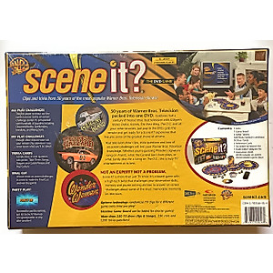 SCENE IT - WB Warner Bros 50th Anniversary DVD Game with Real Clips on the Trivia