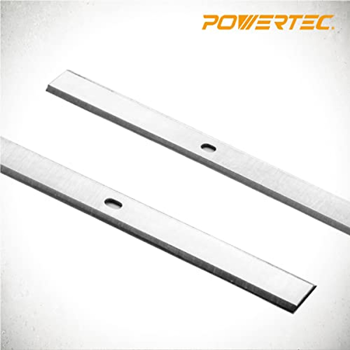POWERTEC 128033 12-1/2 inch Planer Blades for Delta 22-560, TP305, TP400LS, 22-565, Replacement Planer Knives for 22-562, Set of 2