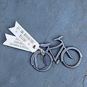 Kate Aspen Let's Go On an Adventure Bicycle Bottle Opener