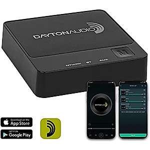 Dayton Audio WBA51 Bluetooth and Network Audio Receiver with IR Remote