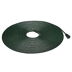 Toro 51621 UltraPlus Leaf Blower Vacuum, Variable-Speed (up to 250 mph) with Metal Impeller, 12 amp,Red & AmazonBasics 16/3 Vinyl Outdoor Extension Cord, Green, 100 Foot