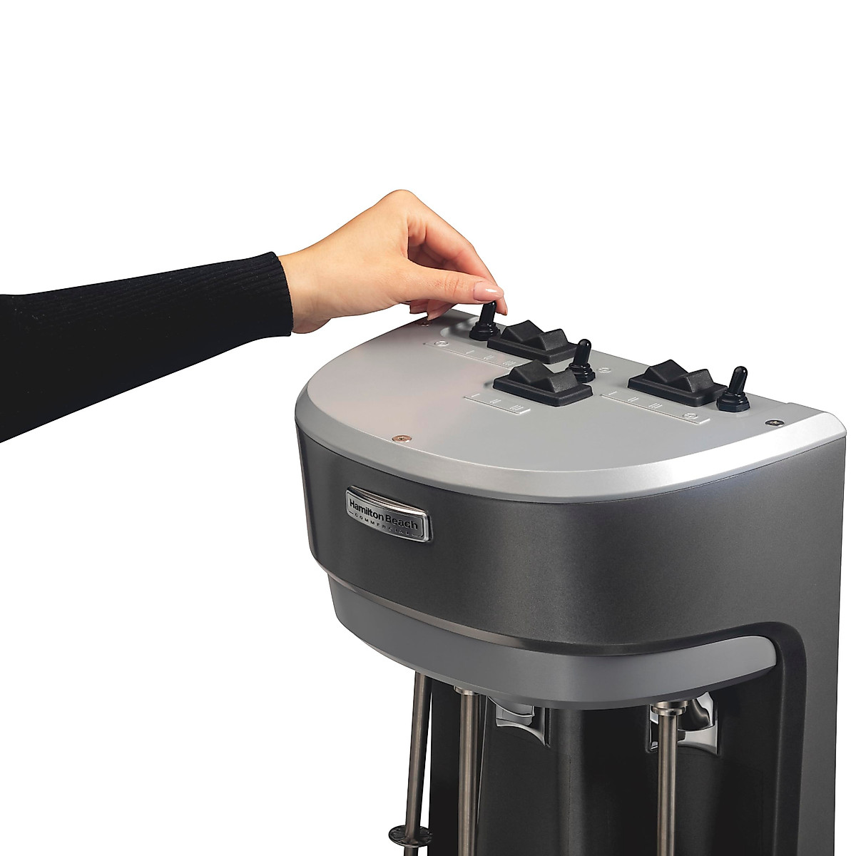 Hamilton Beach HMD400 120V Triple Spindle Commercial Drink Mixer