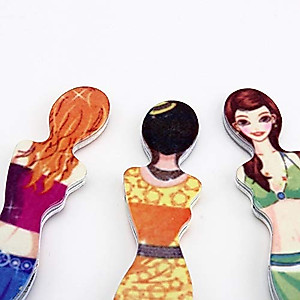 6Pcs Professional Girl Eyebrow Tweezer Stainless Steel Slanted Eyebrow Tweezers Eyebrows Hair Remover Tools Cosmetics Beauty (random color)…