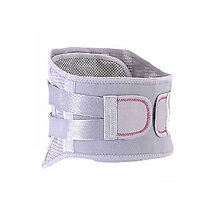 Back Protector Belt Back Support Belt by - Relief for Back Pain, Herniated Disc, Sciatica, Scoliosis and more! - Breathable Mesh Design with Lumbar Pad - Adjustable Support Straps - Lower Back Brace (